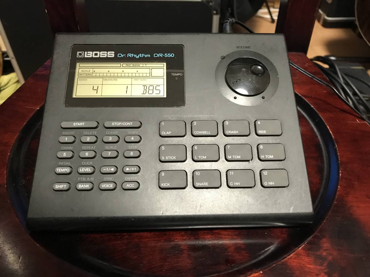 Yahoo!オークション - BOSS Dr.Rhythm DR-550 ジャンク