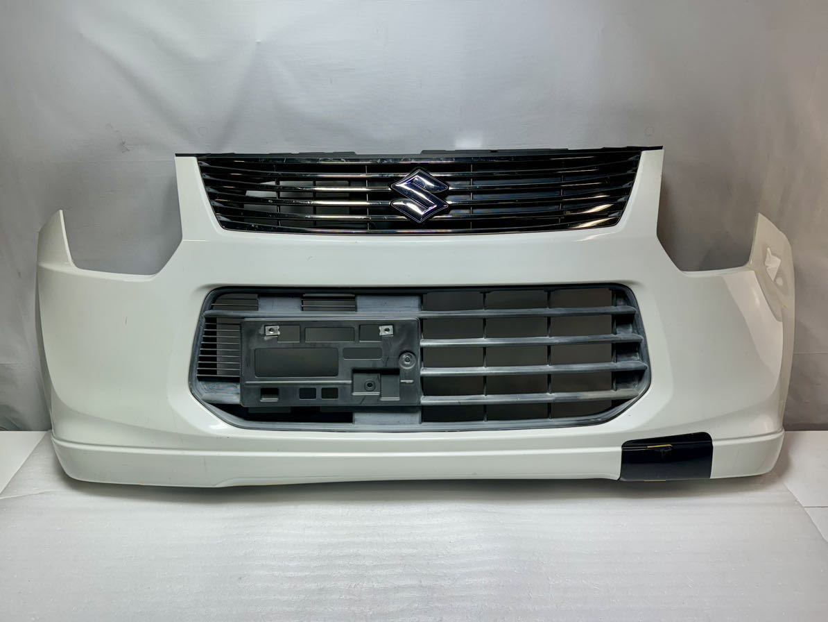 Yahoo!オークション - S-2687 ワゴンR フロントバンパー フロントグリ...