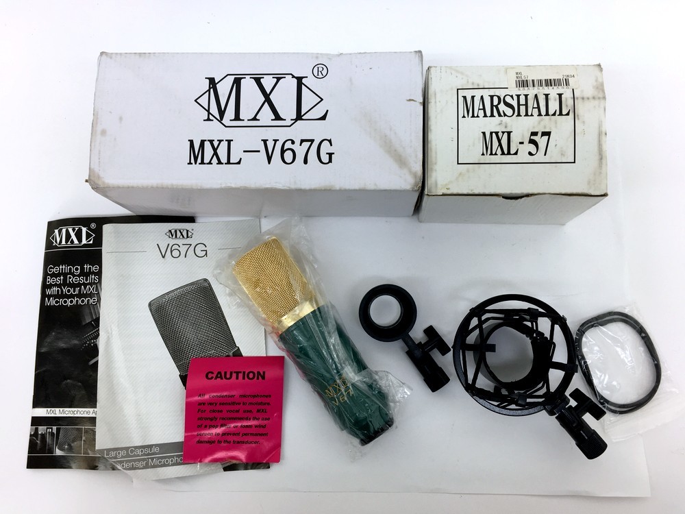 Yahoo!オークション - 【同梱可】【80】ジャンク品 MXL V67G / MXL-57 ...