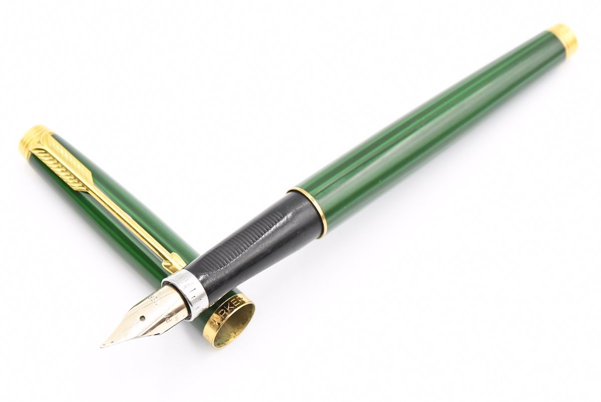 PARKER パーカー 75 ラッカー マラカイトグリーン 14K 万年筆 20750287(パーカー)｜売買されたオークション情報、yahooの商品情報をアーカイブ公開 - オークファン ...