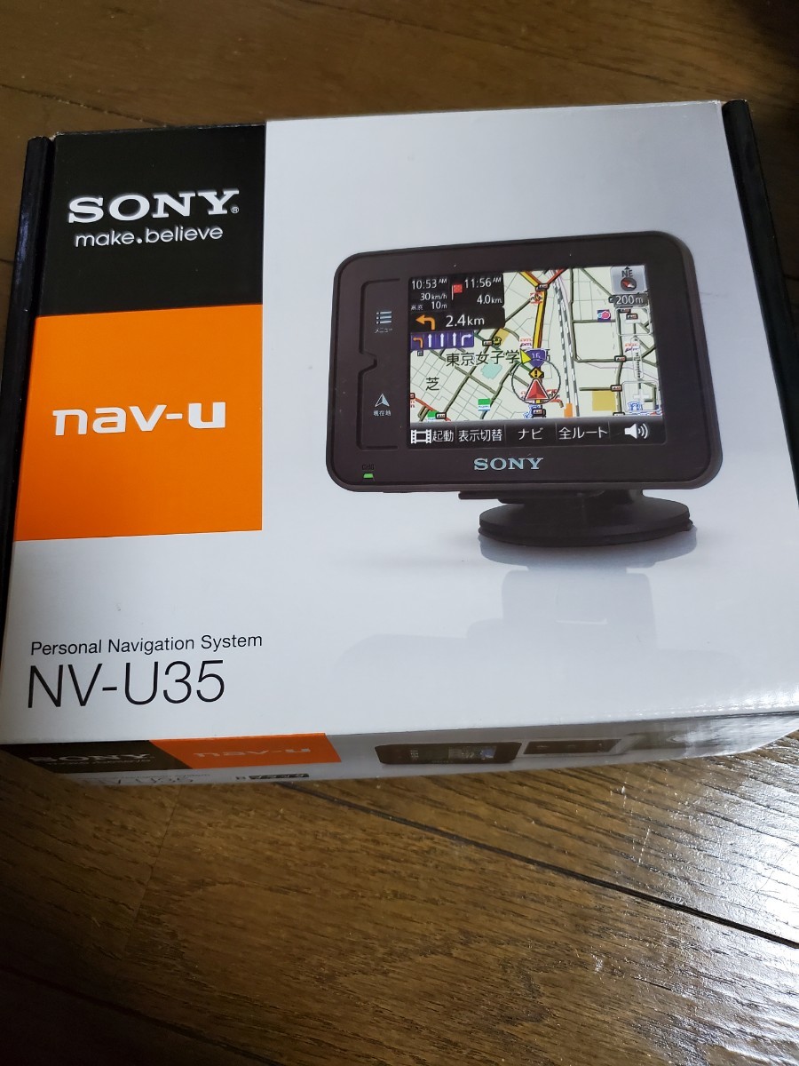 Yahoo!オークション - 即決 SONY ポータブルナビ NV-U35 動作品