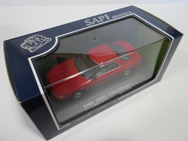 Yahoo!オークション - 1/43 SAPI MODELS EUNOS COSMO TYPE-S 20B (RED)...