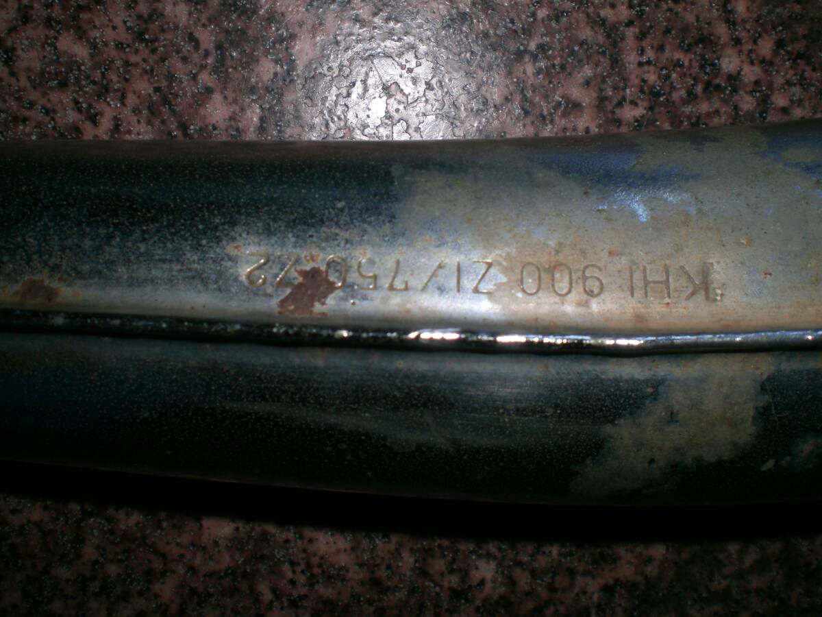 Yahoo!オークション - Z1Z2用 純正小刻印マフラー 3番 assy RsZ1Z2SSG...