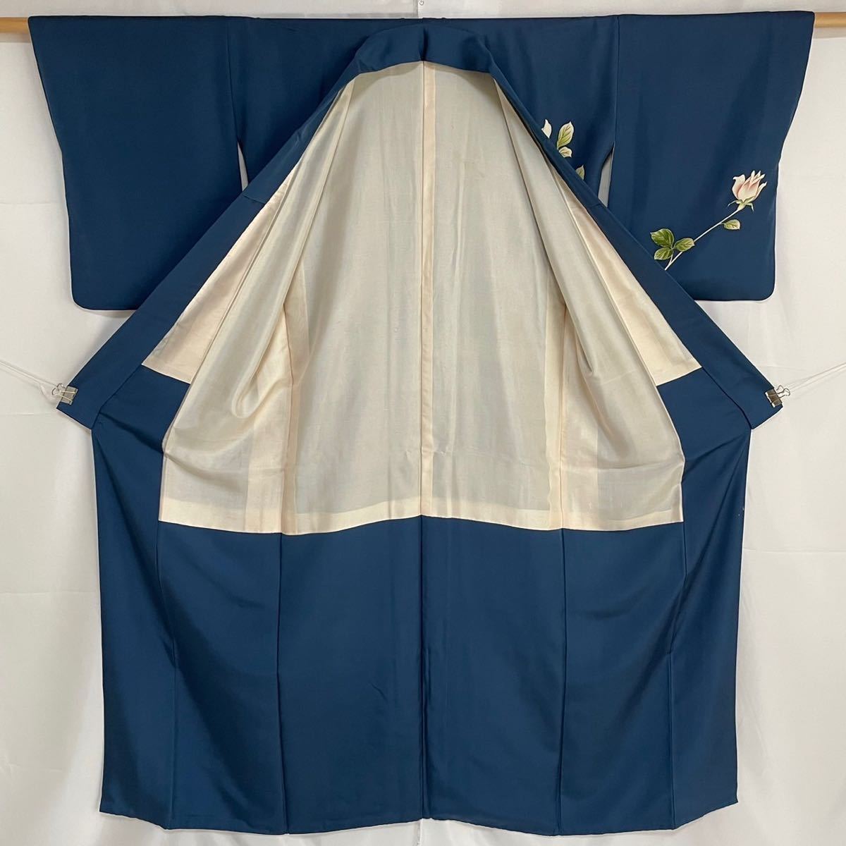 Yahoo!オークション - 【wellriver】 アンティーク調 付下げ訪問着 薔...