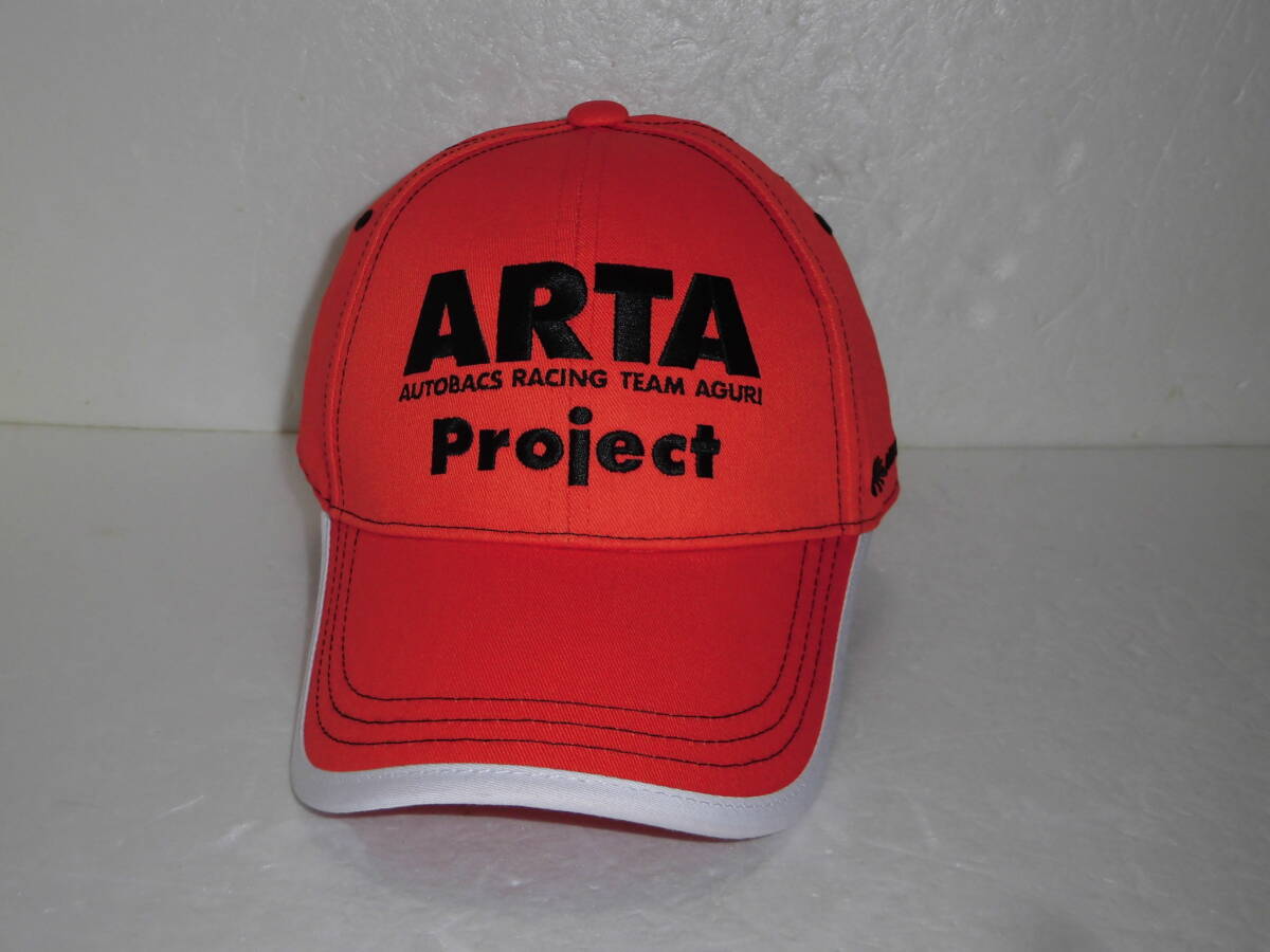Yahoo!オークション - 未使用 ARTA キャップ (帽子) オレンジ白 オート...