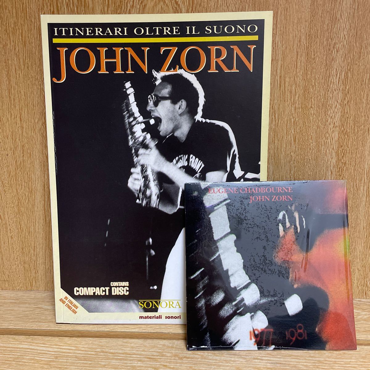 Yahoo!オークション - 廃盤/John Zorn/Sonora(BOOK&CD-R/1998)/オリジ...