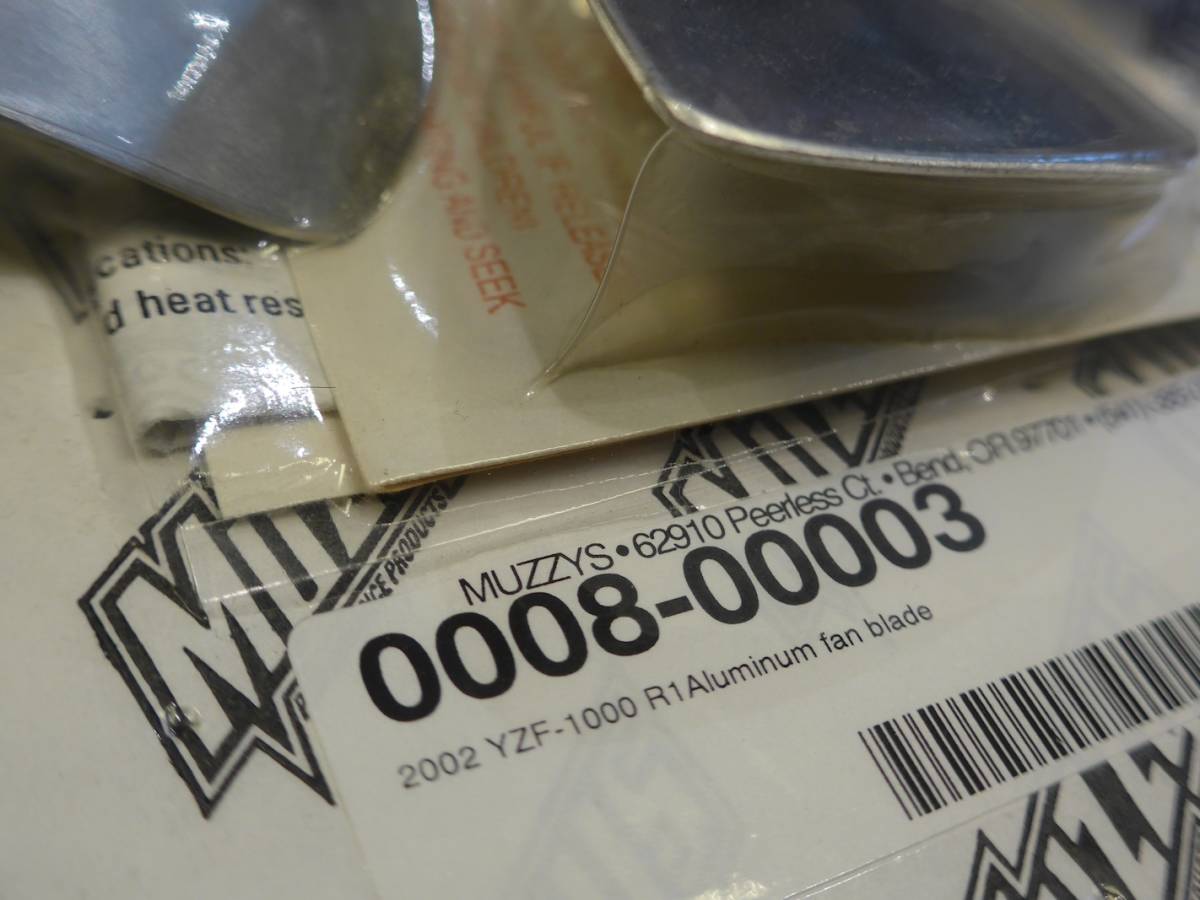 売切 MUZZYS 2002 YZF-1000 R1 Aluminum fan blede 0008-00003(冷却装置)｜売買されたオークション情報、yahooの商品情報をアーカイブ公開 ...