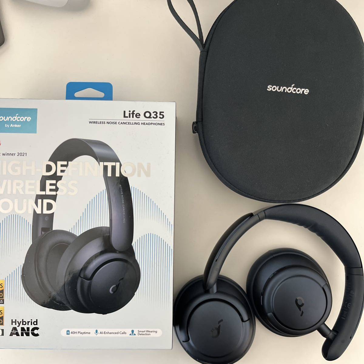 Yahoo!オークション - soundcore Life Q35 ヘッドホンAnker ワイヤレス...