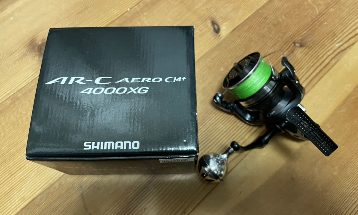 Yahoo!オークション - SHIMANO 13AR-C AERO Ci4 4000XG 中古品