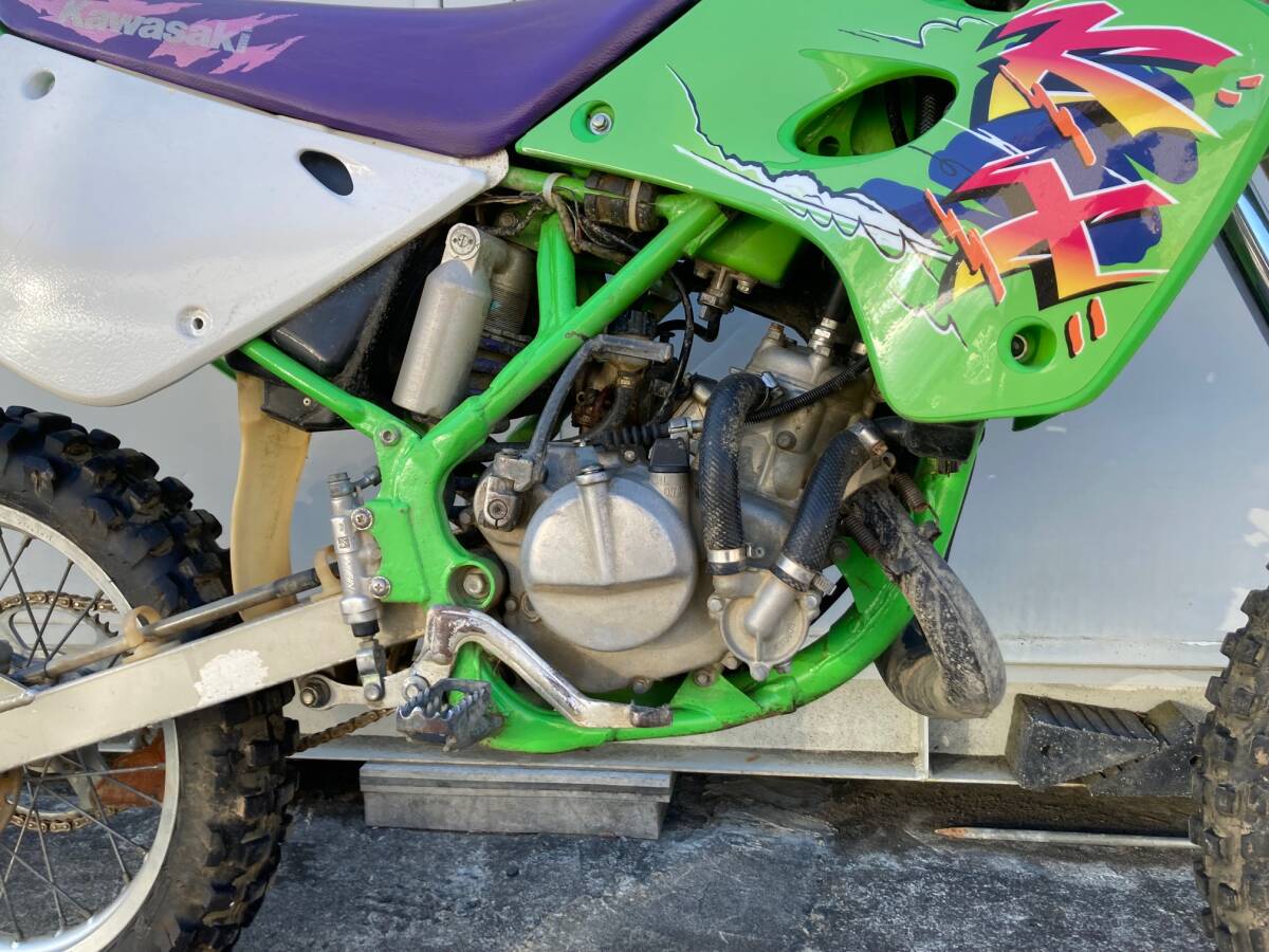 Yahoo!オークション - KX80 '94 書付き ラージホイール kawasaki 2