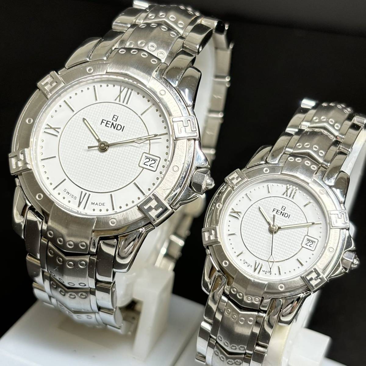 Yahoo!オークション - 091323-04/05 フェンディ FENDI 3500G 3500L ペ...