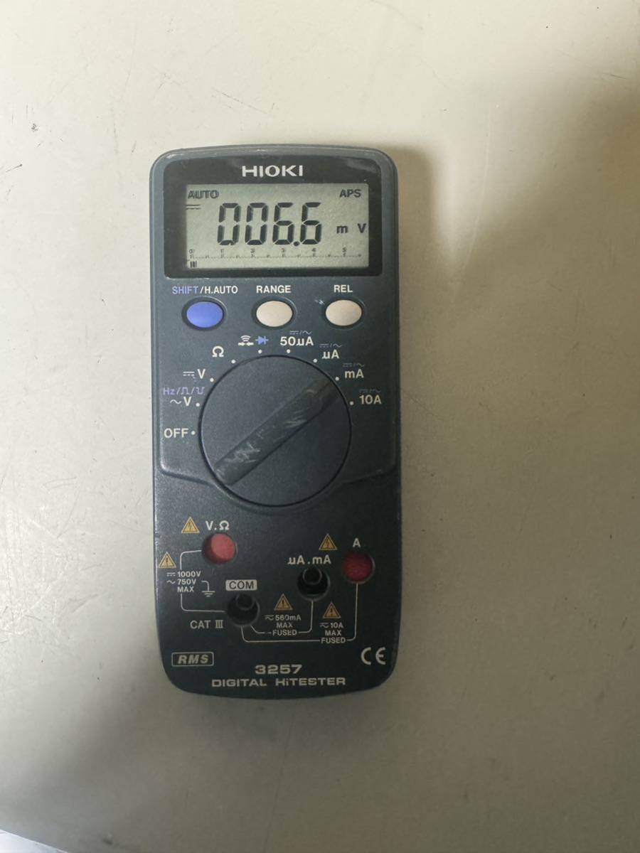 Yahoo!オークション - HIOKI 日置電機 3257 通電のみ その他未確認現状...