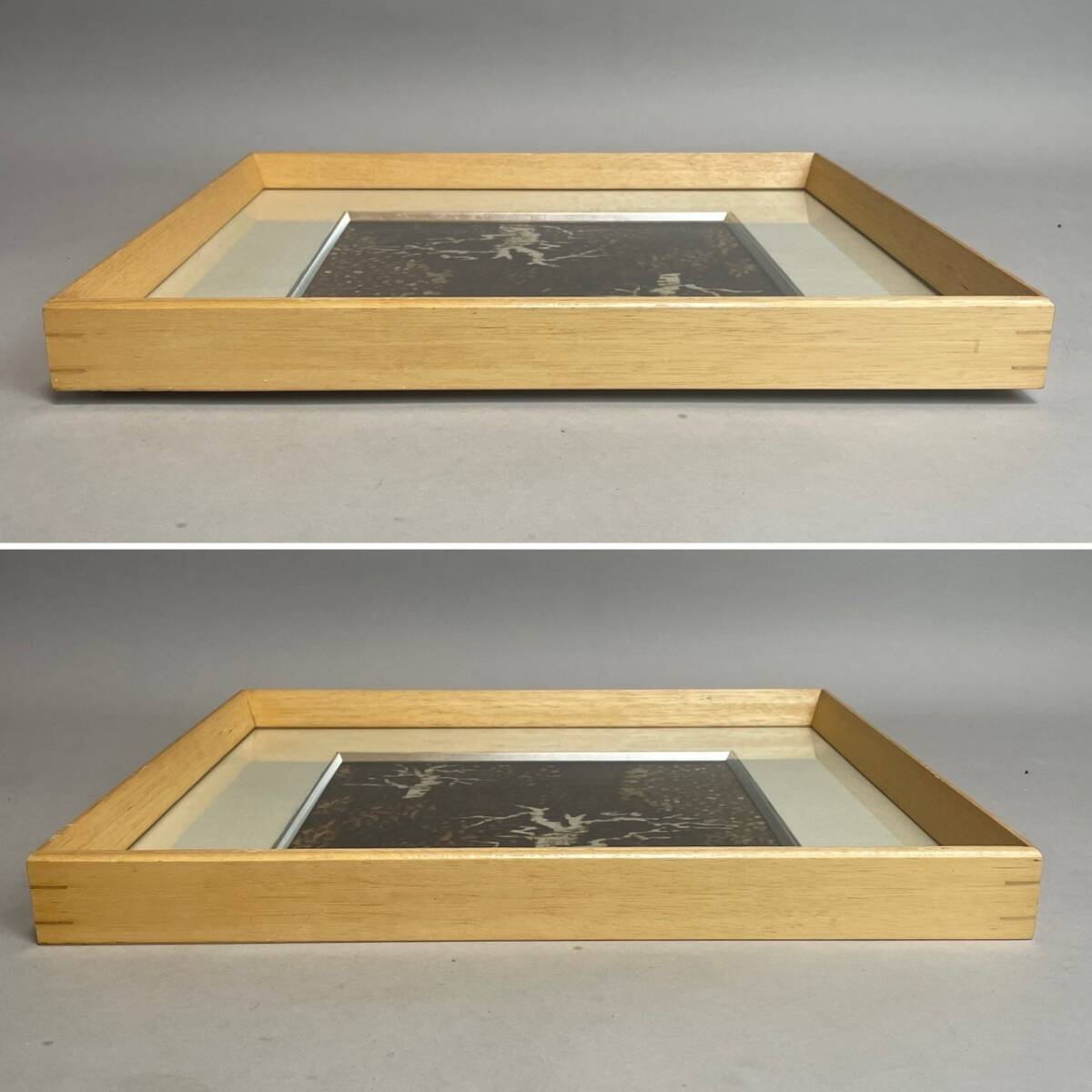 Yahoo!オークション - KS34 吉川三伸 「残林老樹」 1973年 染色 額装 ...