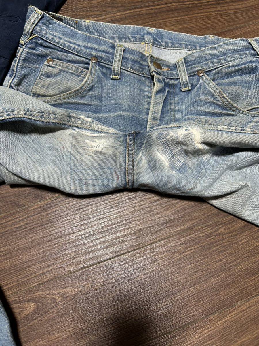 Yahoo!オークション - 古着 60~70年代 リー ライダース Lee 101Z R MR ...