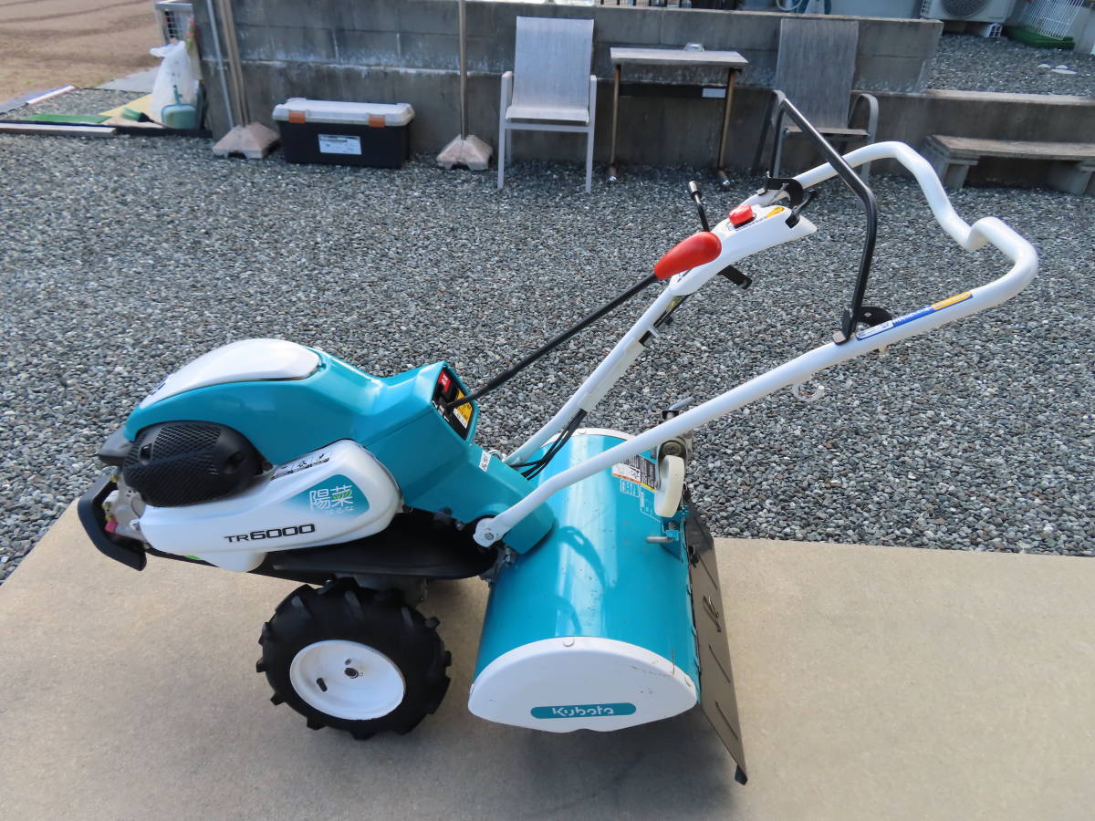 Yahoo!オークション - クボタ TR6000 陽菜 はるな 耕運機 管理機 985