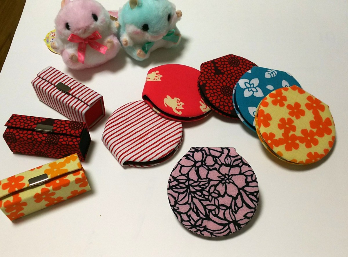 Yahoo!オークション - 5962 nugoo 注染め手拭い地 手鏡 「ばら・ピンク...