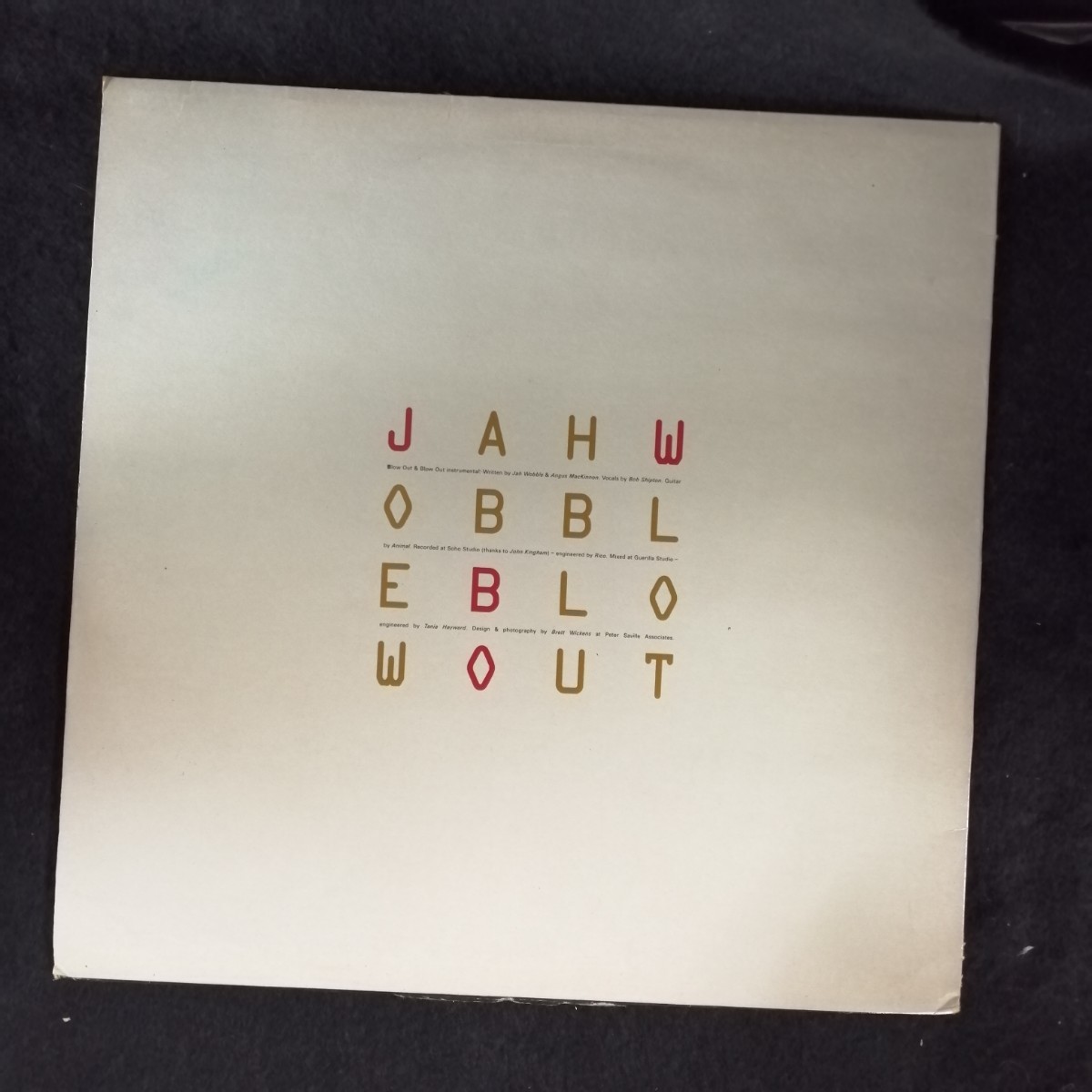 Yahoo!オークション - D02 中古LP 中古レコード JAH WOBBLE blow out UK盤