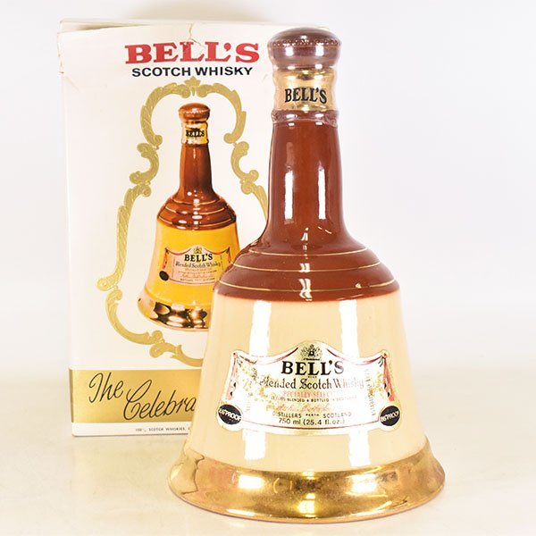1円 ベルズ 陶器ボトル 箱付 750ml/1 370g 43% スコッチウイスキー BELL'S B120167(スコッチ)｜売買されたオークション情報、yahooの商品情報をアーカイブ公開 ...
