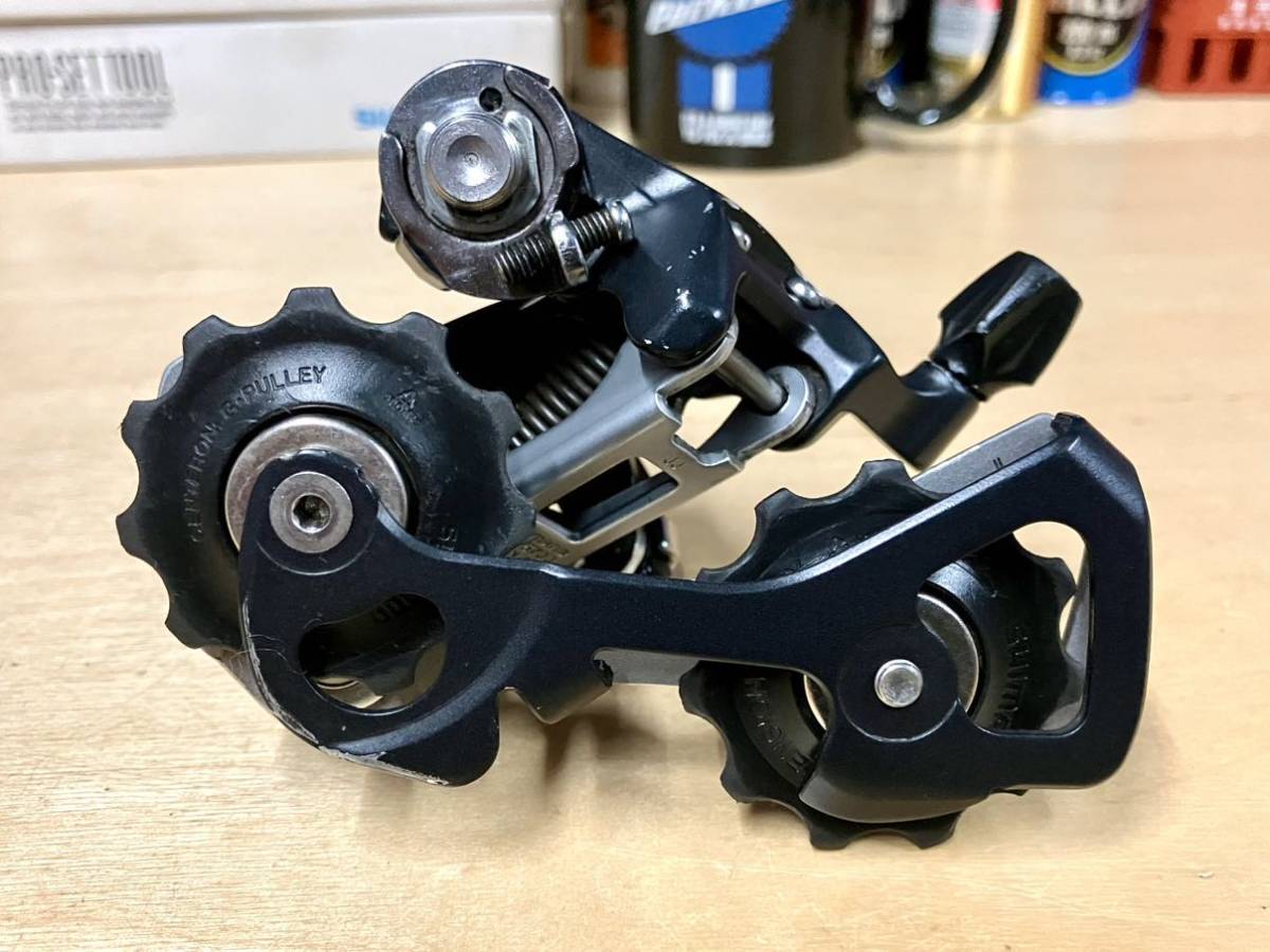 Yahoo!オークション - 中古 SHIMANO 105 RD-5700 SS FD-5700 直付 ディ...