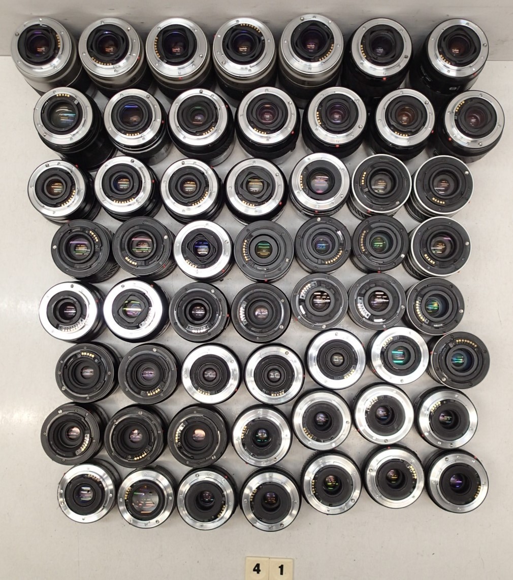 Yahoo!オークション - M41D 大量56個 ソニー ミノルタ マウント AF ...