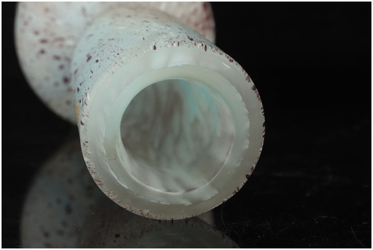 Yahoo!オークション - [URA]藤田喬平 作/手吹金彩花瓶/共箱/23cm/5-2-1...