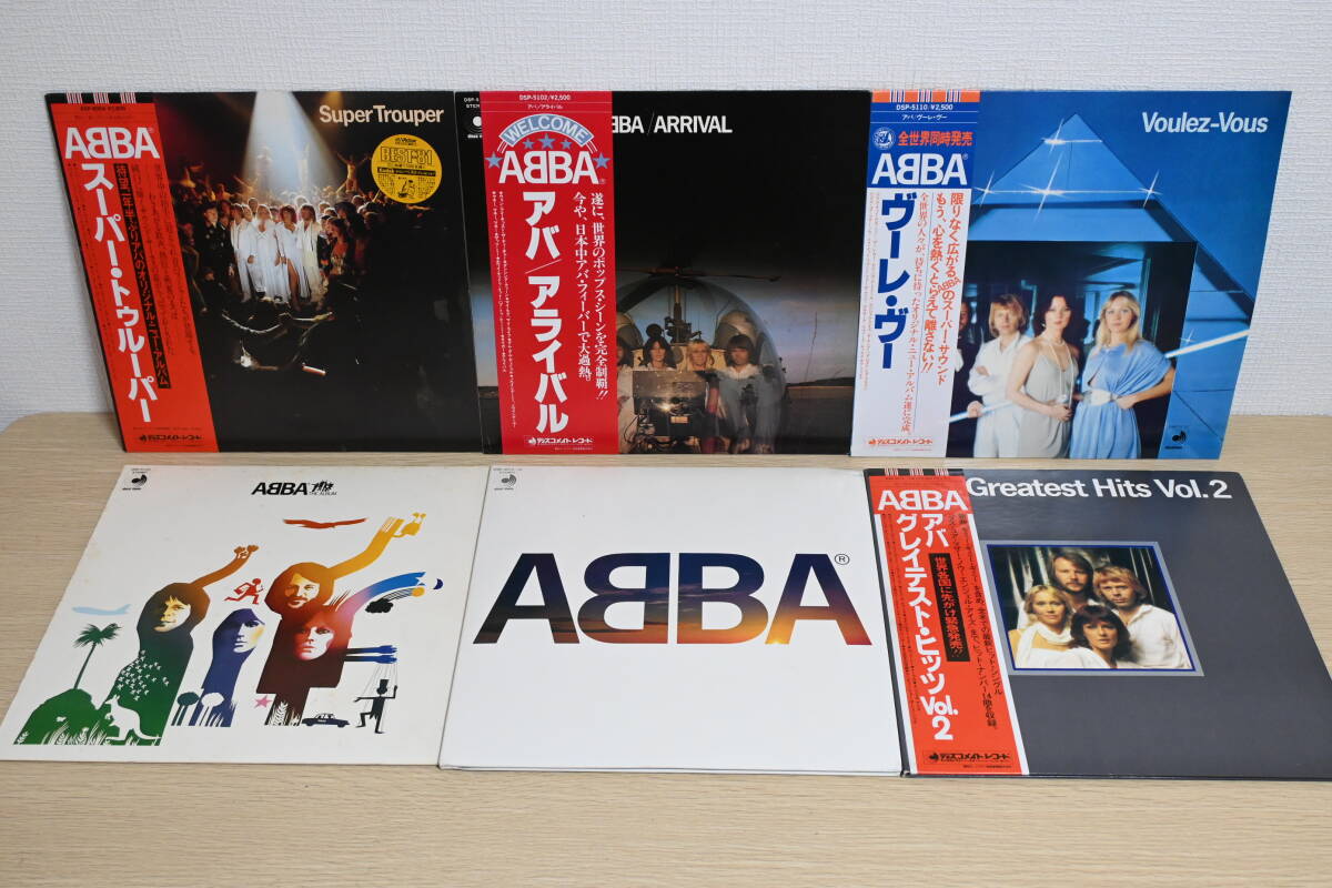 Yahoo!オークション - セット161 アバ ABBA LP レコード 6点