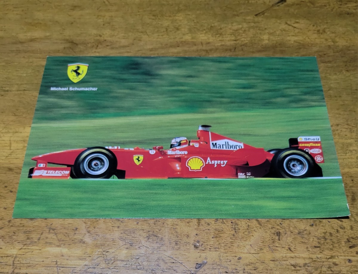 日本代購代標第一品牌【樂淘letao】－1999 フェラーリ ミハエル シューマッハ ドライバーカード