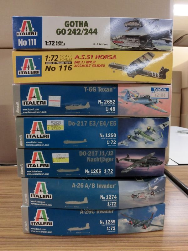 Yahoo!オークション - #i14【梱120】 ITALERI 1 72 GOTHA ゴータ GO 24...