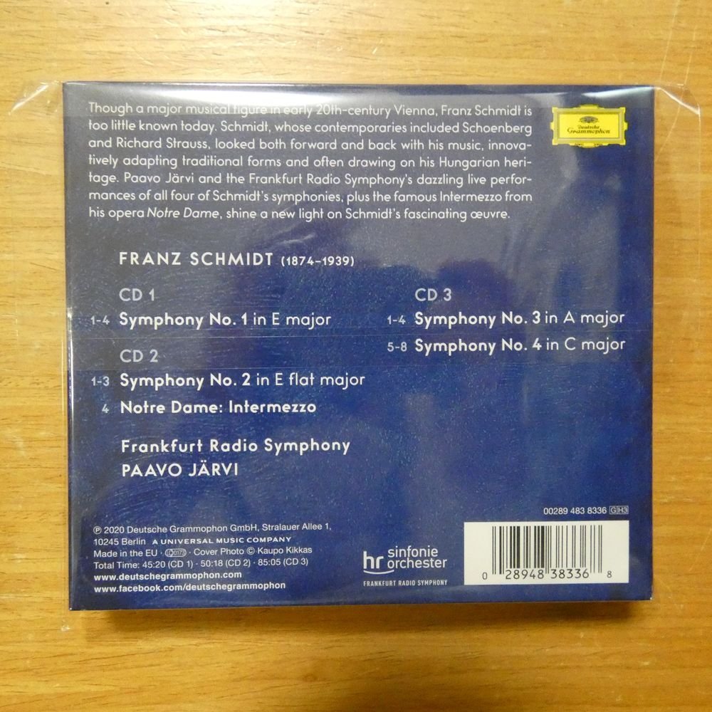 Yahoo!オークション - 028948383368 【3CD】JARVI / SCHMIDT COMPLETE ...