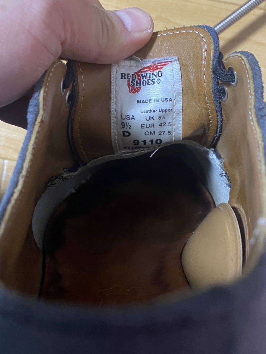 Yahoo!オークション - レッドウイング ポストマン 9110 グレースウェー...