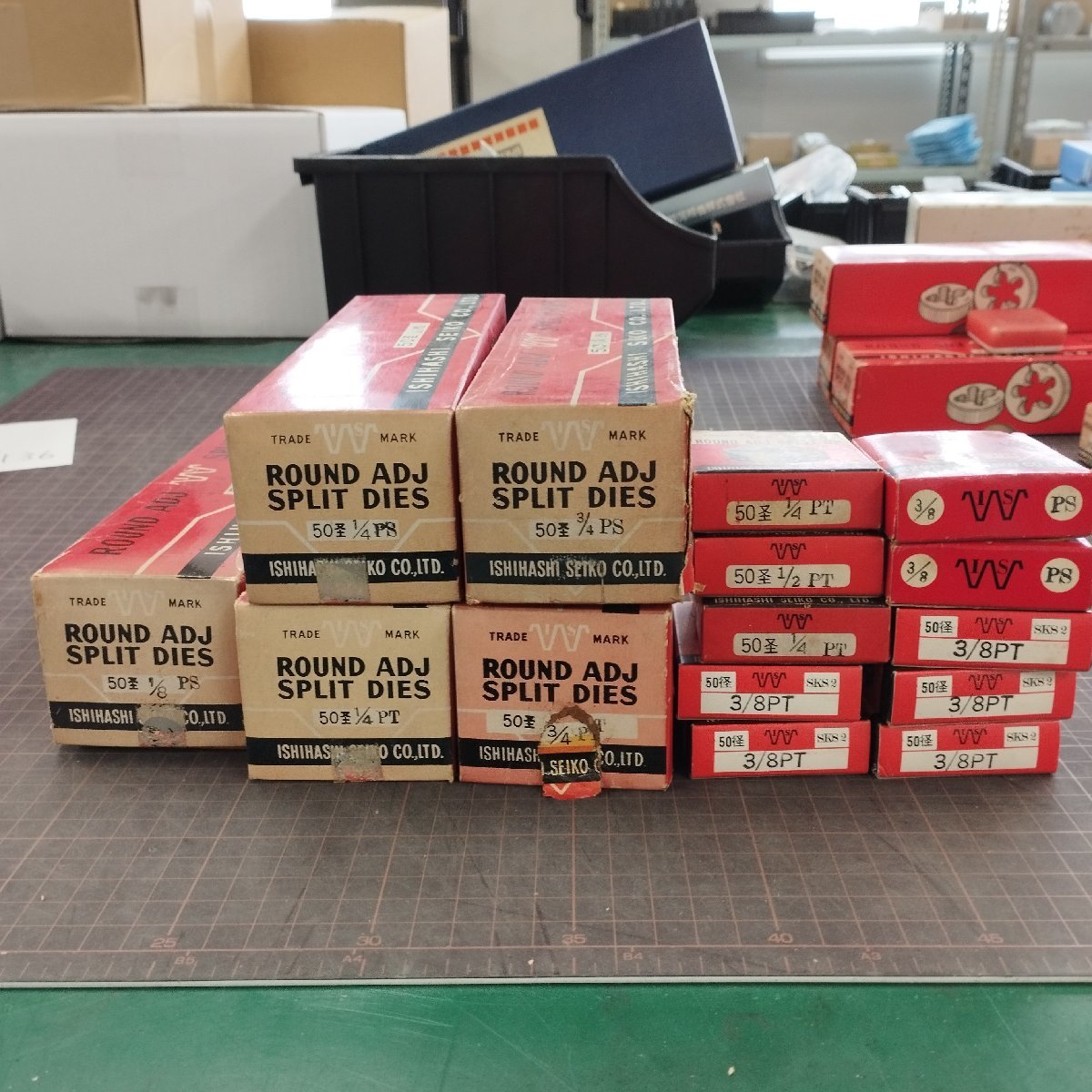 Yahoo!オークション - 【Y136】イシハシ精工 ダイス ラウンドダイス 50...