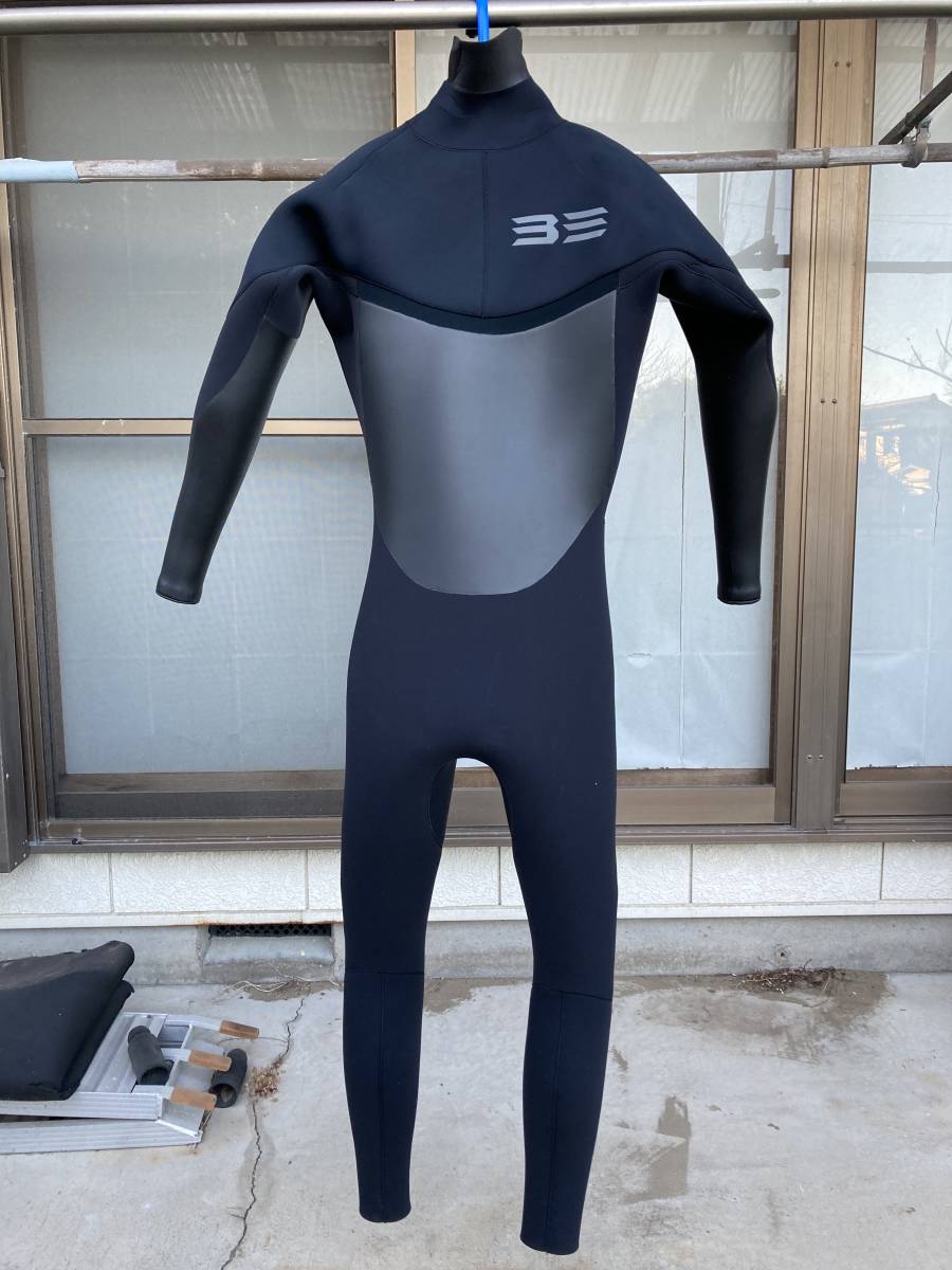 美品 BeWETビーウェット/5×3mmセミドライフルスーツ/ INFINITY-W 最高級AG×MD/FREEHOLE/サイズL(中古)のヤフオク落札情報