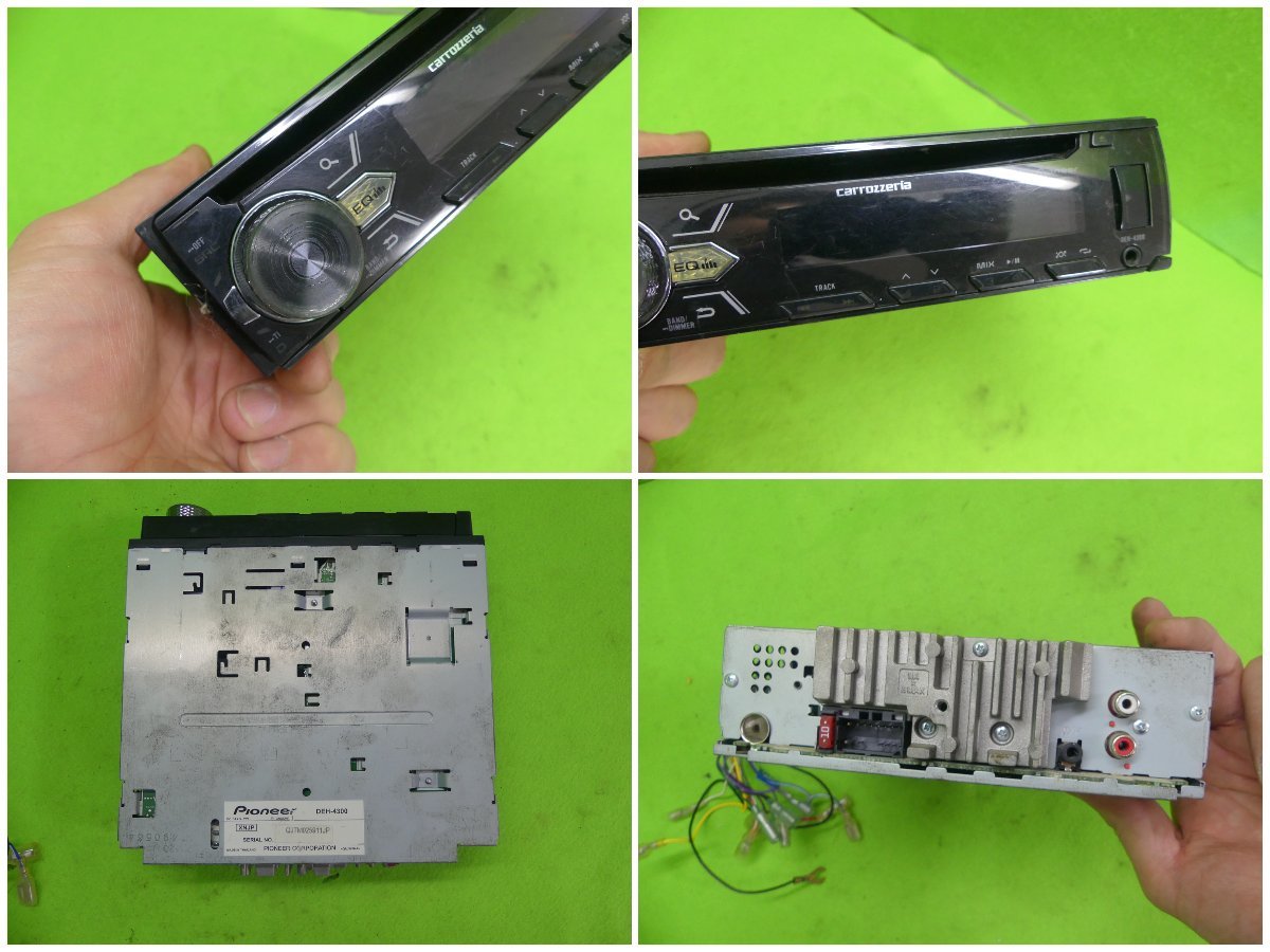 Yahoo!オークション - A1773 B カロッツェリア carrozzeria DEH-4300 1...