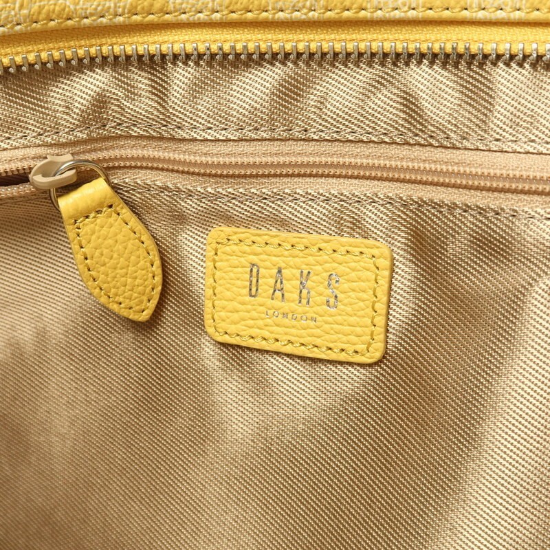 Yahoo!オークション - GP3918 未使用 定価3.6万 ダックス/DAKS PVC×レ...