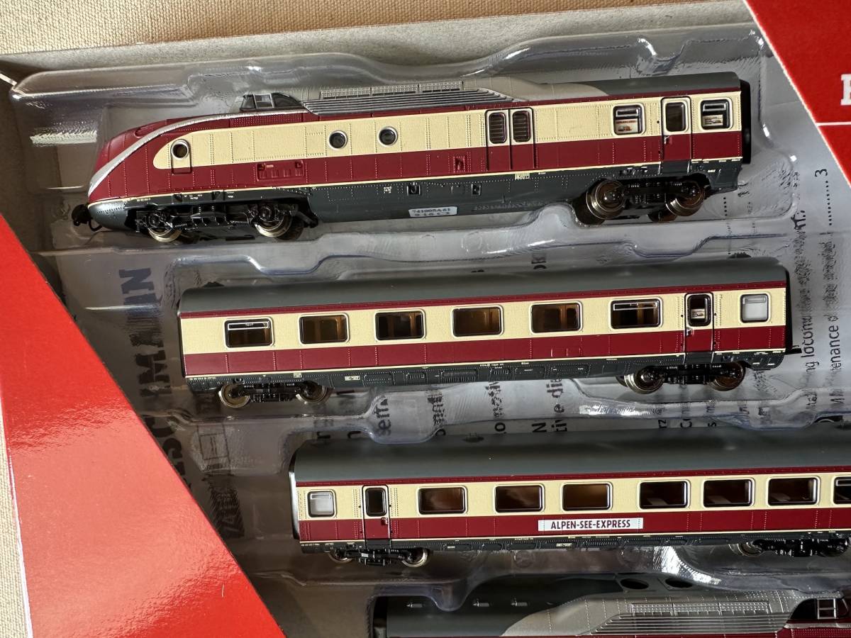 日本代購代標第一品牌【樂淘letao】－【新品同様】フライシュマン／Fleischmann 741005／BR 601 基本4両セット／Nゲージ