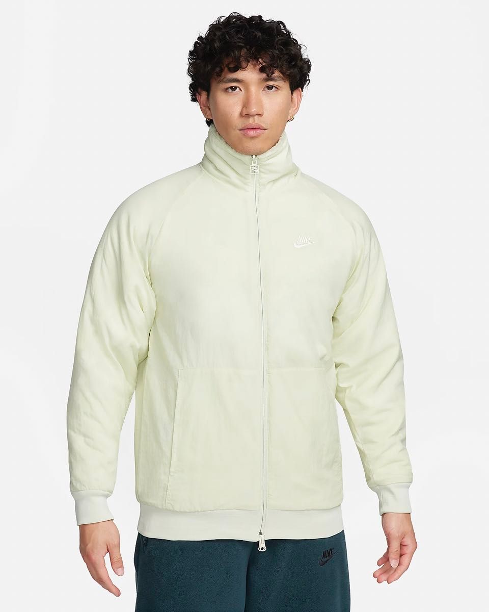 新品】NIKE ボアジャケット ビッグロゴ 白 Lサイズ|Yahoo 新品】NIKE ボアジャケット ビッグロゴ 白 Lサイズ|Yahoo