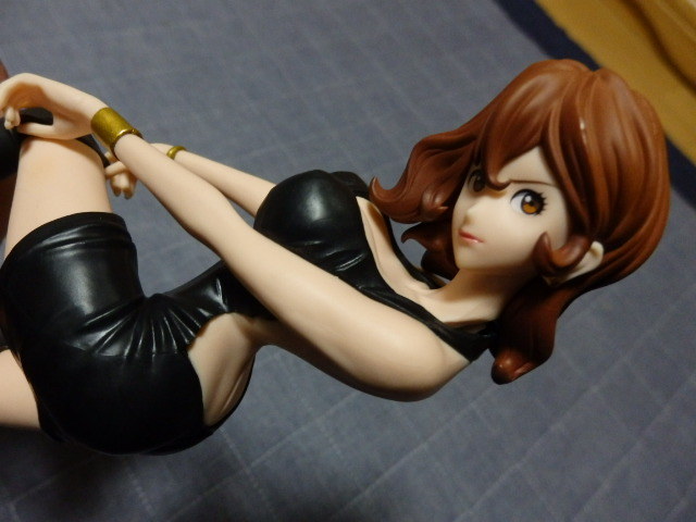 日本代購代標第一品牌【樂淘letao】－格安貴重レア・峰不二子（黒）エロい巨乳・GLITTER＆GLAMOURS -FUJIKO MINE-II・ルパン三世 PART5・高さ約23cm・中古現状品