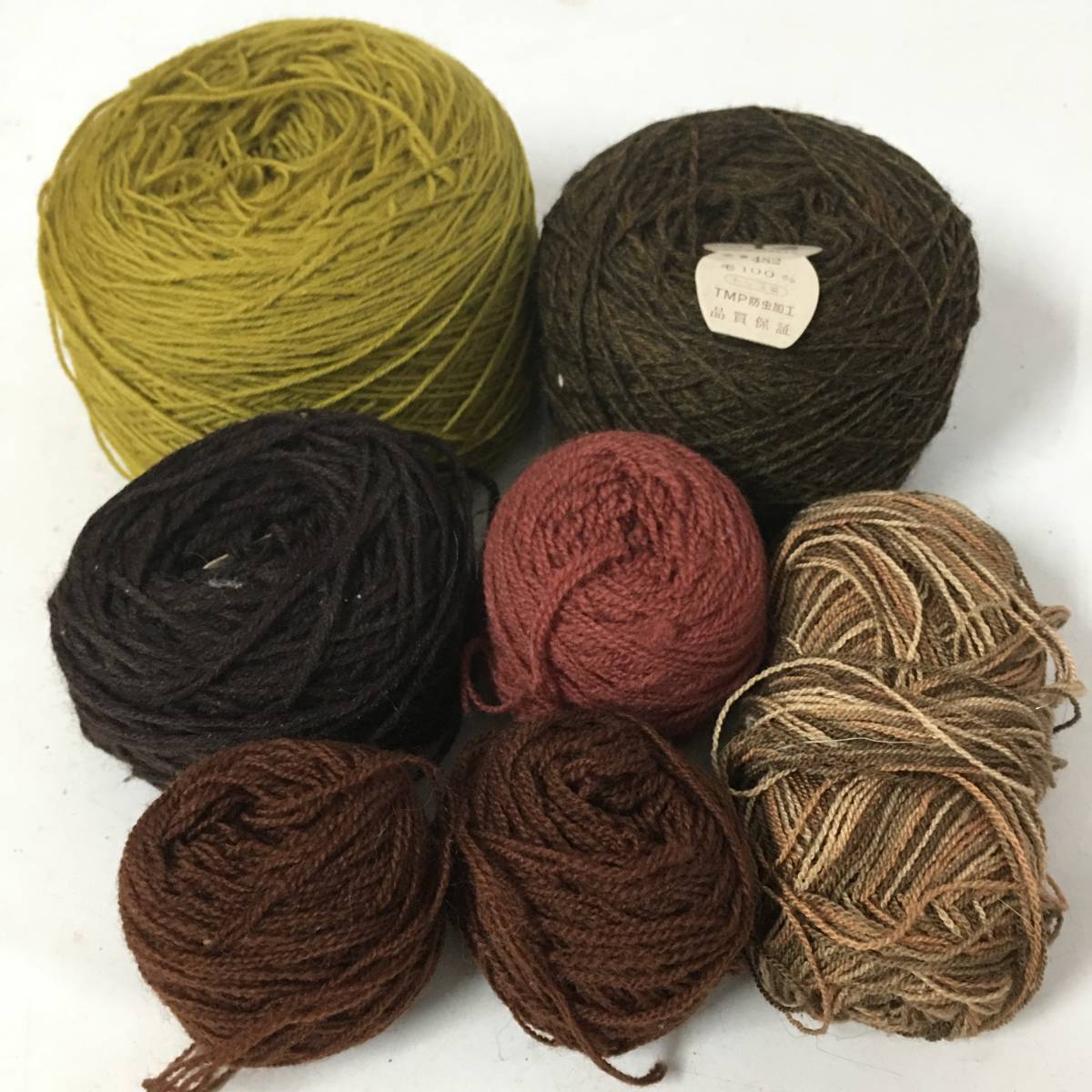 Yahoo!オークション - KI27/59 毛糸 まとめて 約3.9kg 大量 ウール 綿 ...