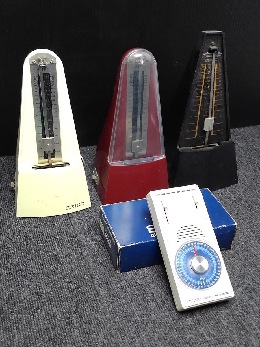 Yahoo!オークション - K1980 H 動作未確認 SEIKO メトロノーム SQM-349...