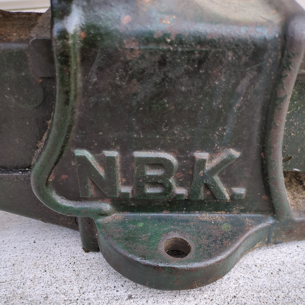 Yahoo!オークション - NBK ナベヤ バイス 万力 125 金口幅約125mm