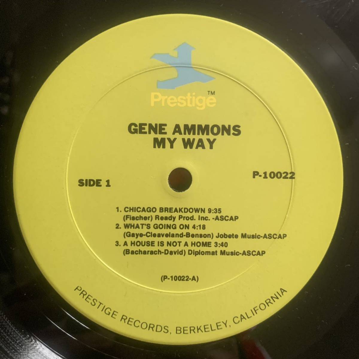 Yahoo!オークション - GENE AMMONS / MY WAY (Prestige)