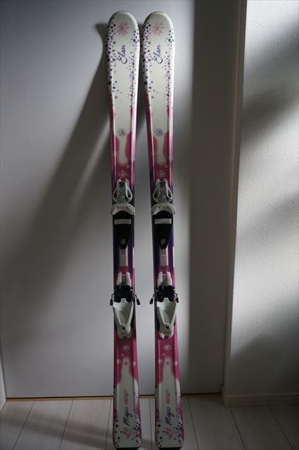 Yahoo!オークション - Elan エラン ジュニアスキー 140㎝ ガールズス...