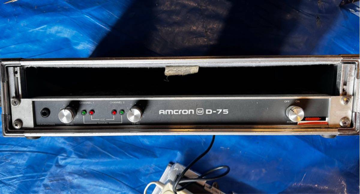 Yahoo!オークション - CROWN D-75A パワーアンプ