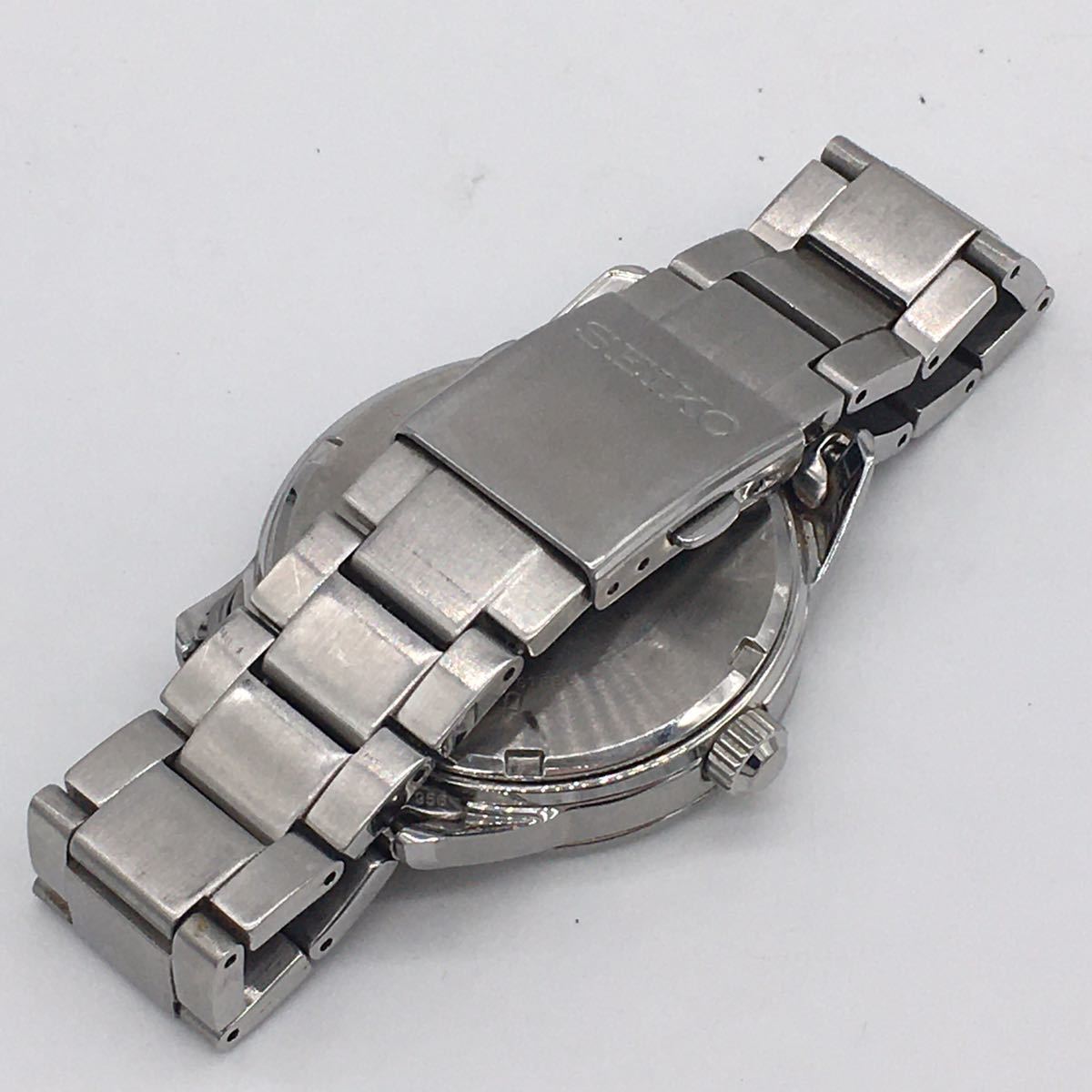 Yahoo!オークション - SEIKO セイコー ソーラー V158-0AM0 黒文字盤 デ...