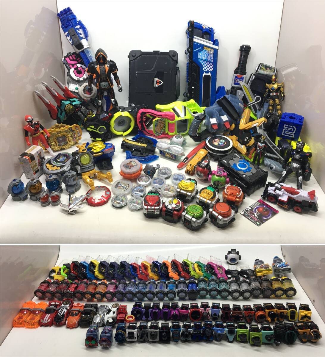 Yahoo!オークション - 【9529】仮面ライダー 戦隊 おもちゃ まとめ売り...