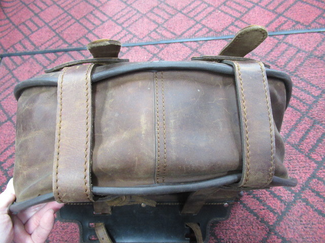 Yahoo!オークション - DEGNER デグナー SB-36D レザーサドルバッグ 本...