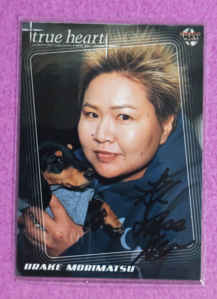 日本代購代標第一品牌【樂淘letao】－2004 BBM true heart 80枚限定直筆サイン ドレイク森松