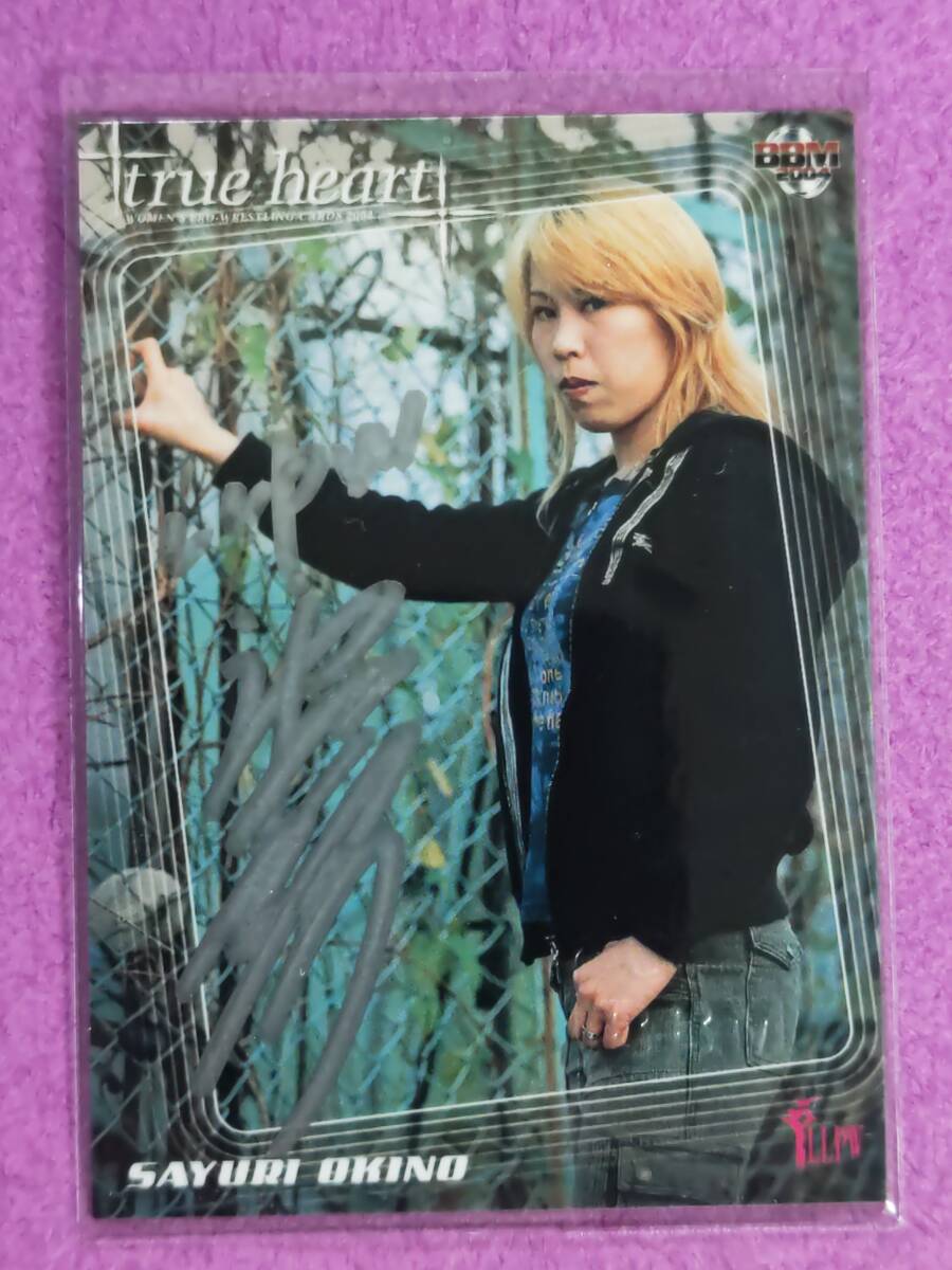 Yahoo!オークション - 2004 BBM true heart 80枚限定直筆サイン 沖野小...