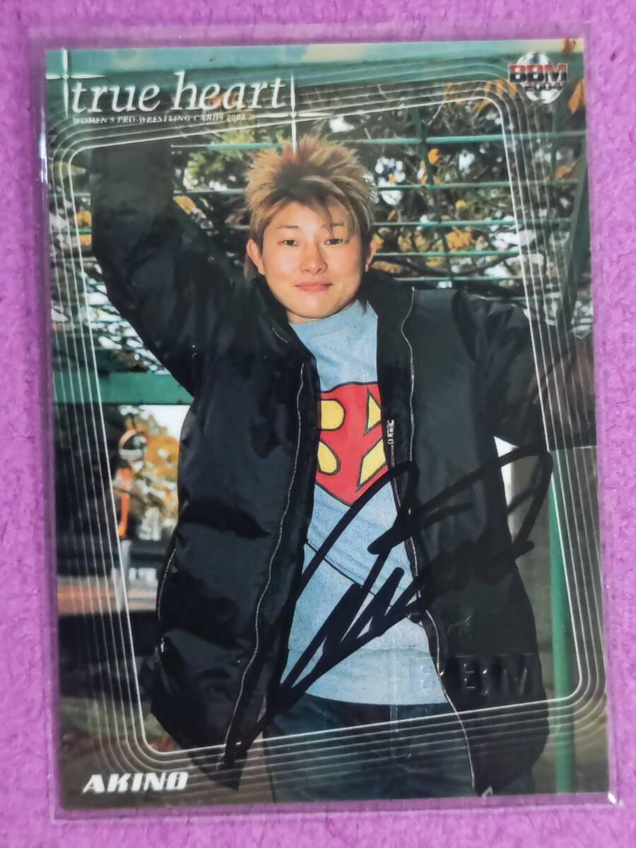 Yahoo!オークション - 2004 BBM true heart 77枚限定直筆サイン AKINO
