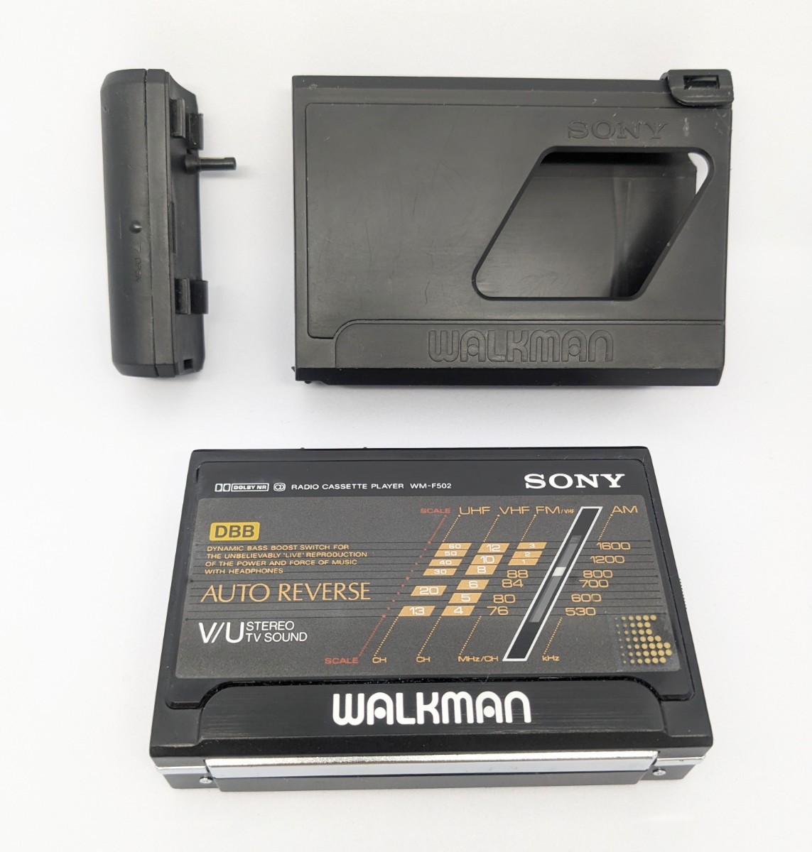 Yahoo!オークション - SONY WALKMAN WM-F502 ジャンク